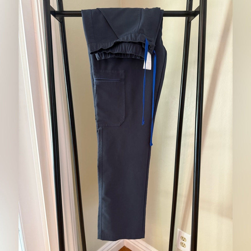 Figs Night Sky Cairo Cargo Scrub Pants - Gem